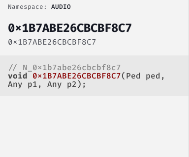 SetPedRaceAndVoiceGroup - FiveM Natives @ Cfx.re Docs