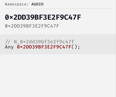 N_0x2dd39bf3e2f9c47f - FiveM Natives @ Cfx.re Docs