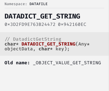 DatadictGetString - FiveM Natives @ Cfx.re Docs