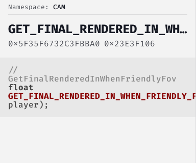 GetFinalRenderedInWhenFriendlyFov - FiveM Natives @ Cfx.re Docs