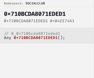 N_0x710bcda8071eded1 - FiveM Natives @ Cfx.re Docs