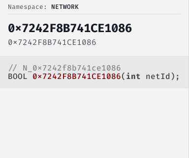 NetworkIsNetworkIdAClone - FiveM Natives @ Cfx.re Docs