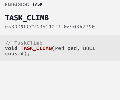 TaskClimb - FiveM Natives @ Cfx.re Docs