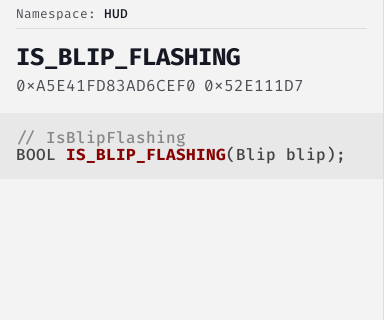 IsBlipFlashing - FiveM Natives @ Cfx.re Docs