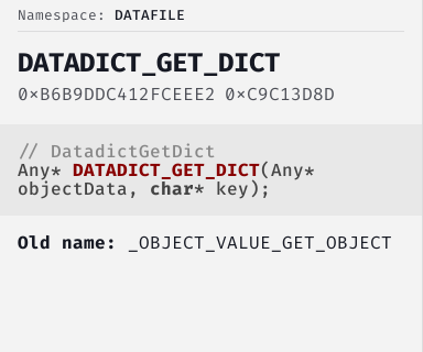 DatadictGetDict - FiveM Natives @ Cfx.re Docs