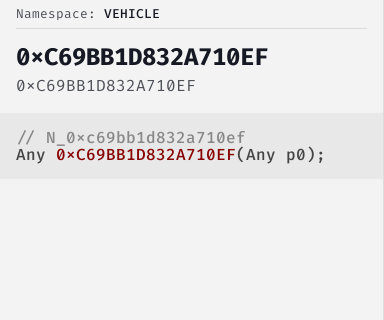 IsVehicleBeingHalted - FiveM Natives @ Cfx.re Docs