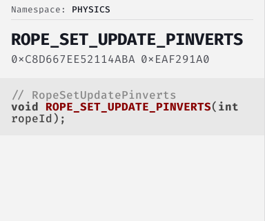 RopeSetUpdatePinverts - FiveM Natives @ Cfx.re Docs