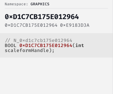 N_0xd1c7cb175e012964 - FiveM Natives @ Cfx.re Docs
