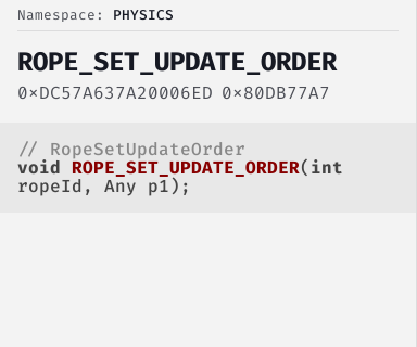 RopeSetUpdateOrder - FiveM Natives @ Cfx.re Docs