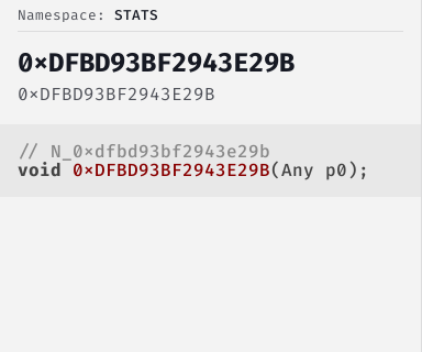 N_0xdfbd93bf2943e29b - FiveM Natives @ Cfx.re Docs