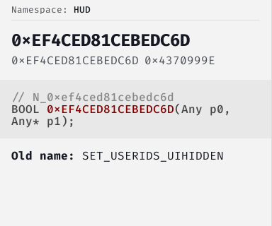 GetMenuPedIntStat - FiveM Natives @ Cfx.re Docs