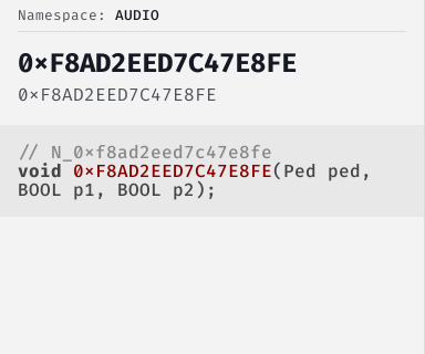 BlockAllSpeechFromPed - FiveM Natives @ Cfx.re Docs